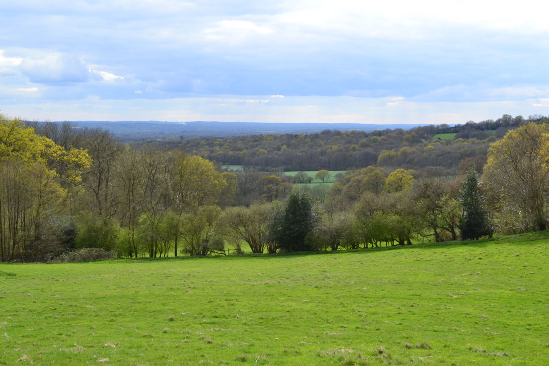 Ide-hill-view-from-base-of-hill – Kent walks near London