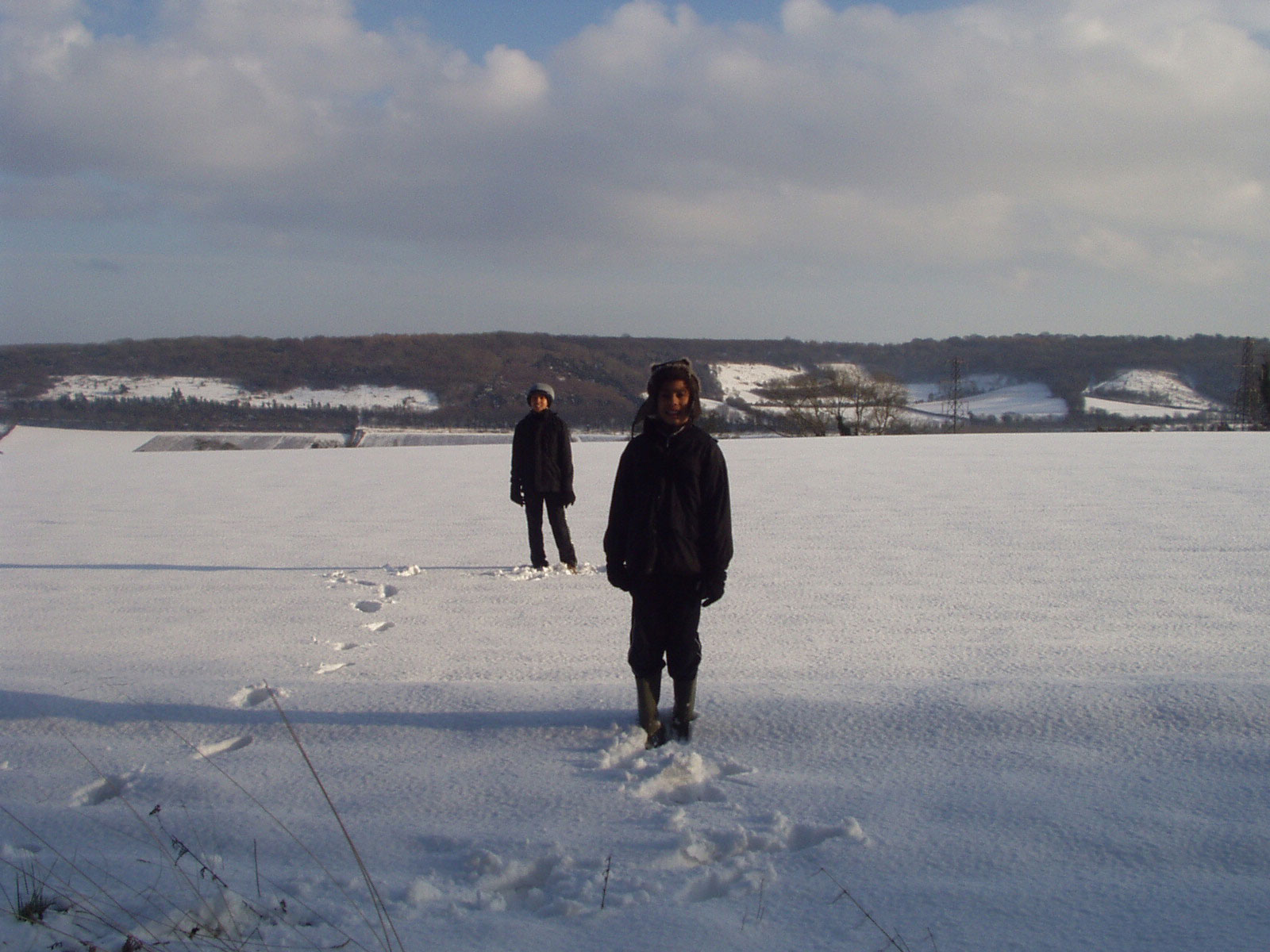 In the grip of the beast: snow in north-west Kent – Kent walks near London