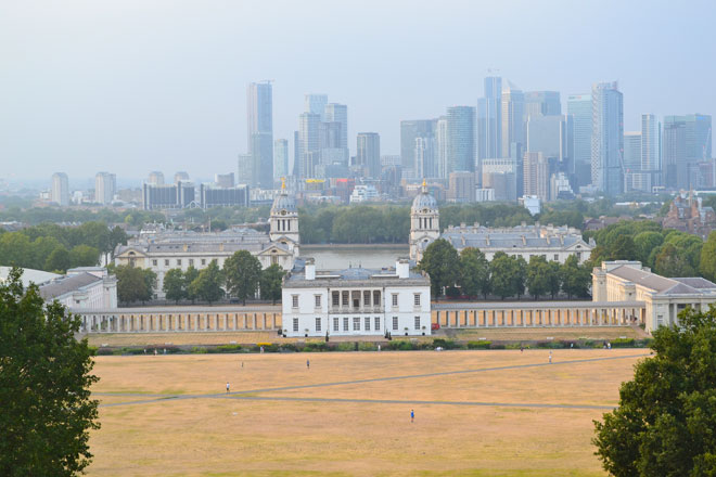 Greenwich in the murk – Kent walks near London